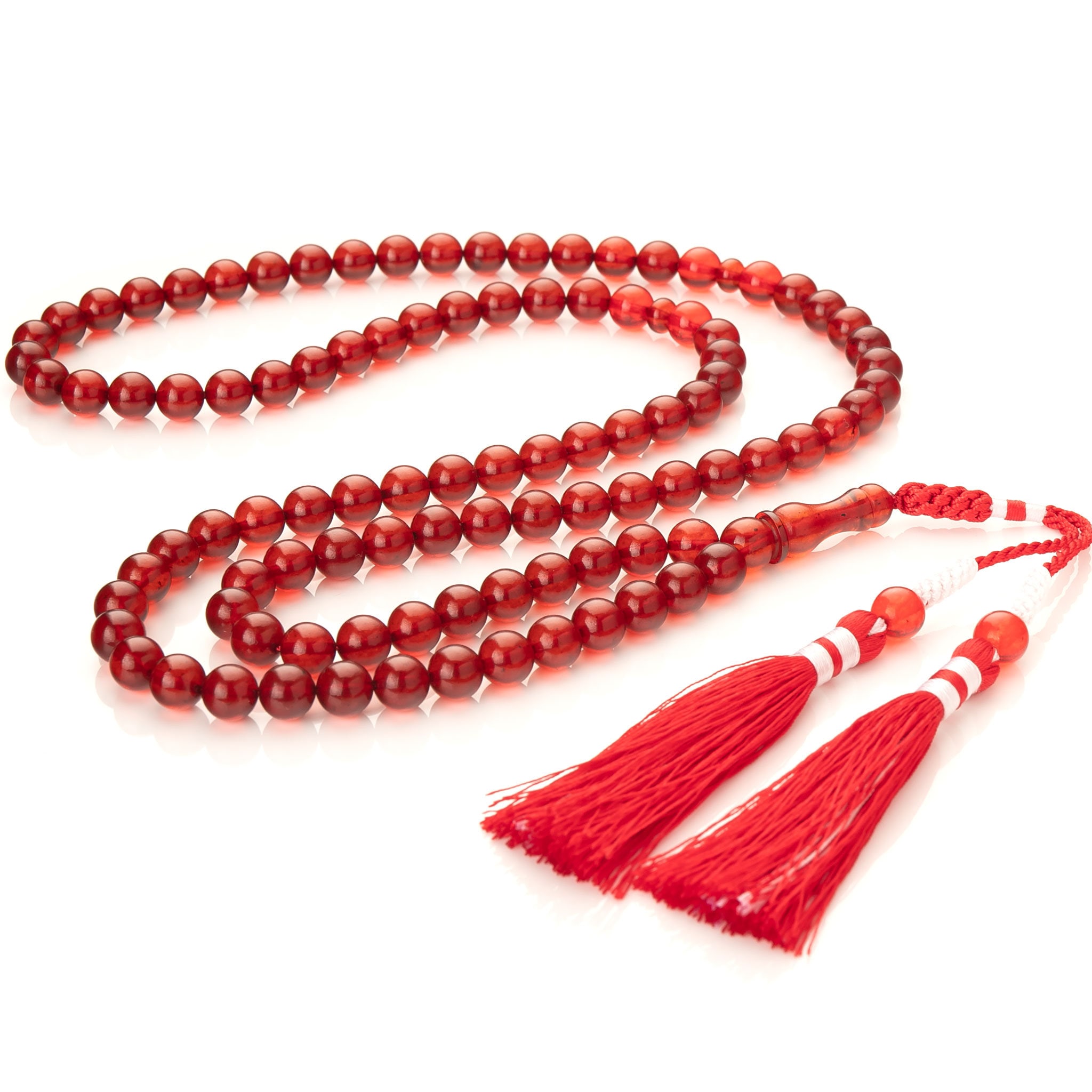 Amber Misbaha-99 Islamic Prayer Beads 48g,-amber Tasbih-handmade - Etsy
