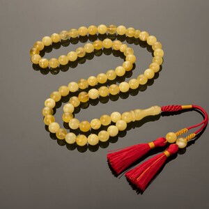 Genuine Baltic Amber Tasbih: Islamic Prayer Beads Rosary, 32g - Etsy
