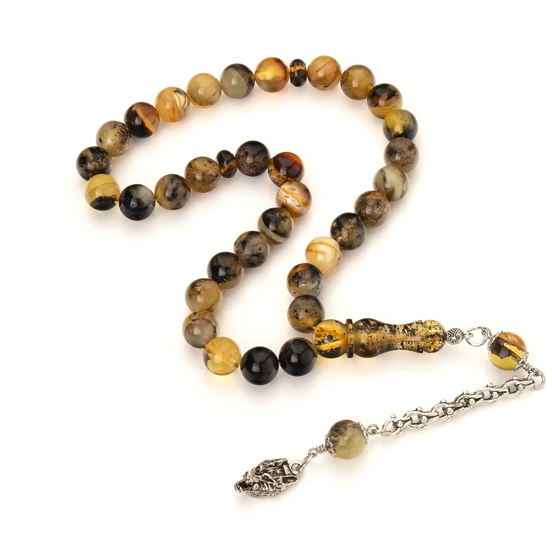 Genuine Baltic Amber-amber Tasbih-33 Islamic Prayer Beads,26g-Кehribar ...