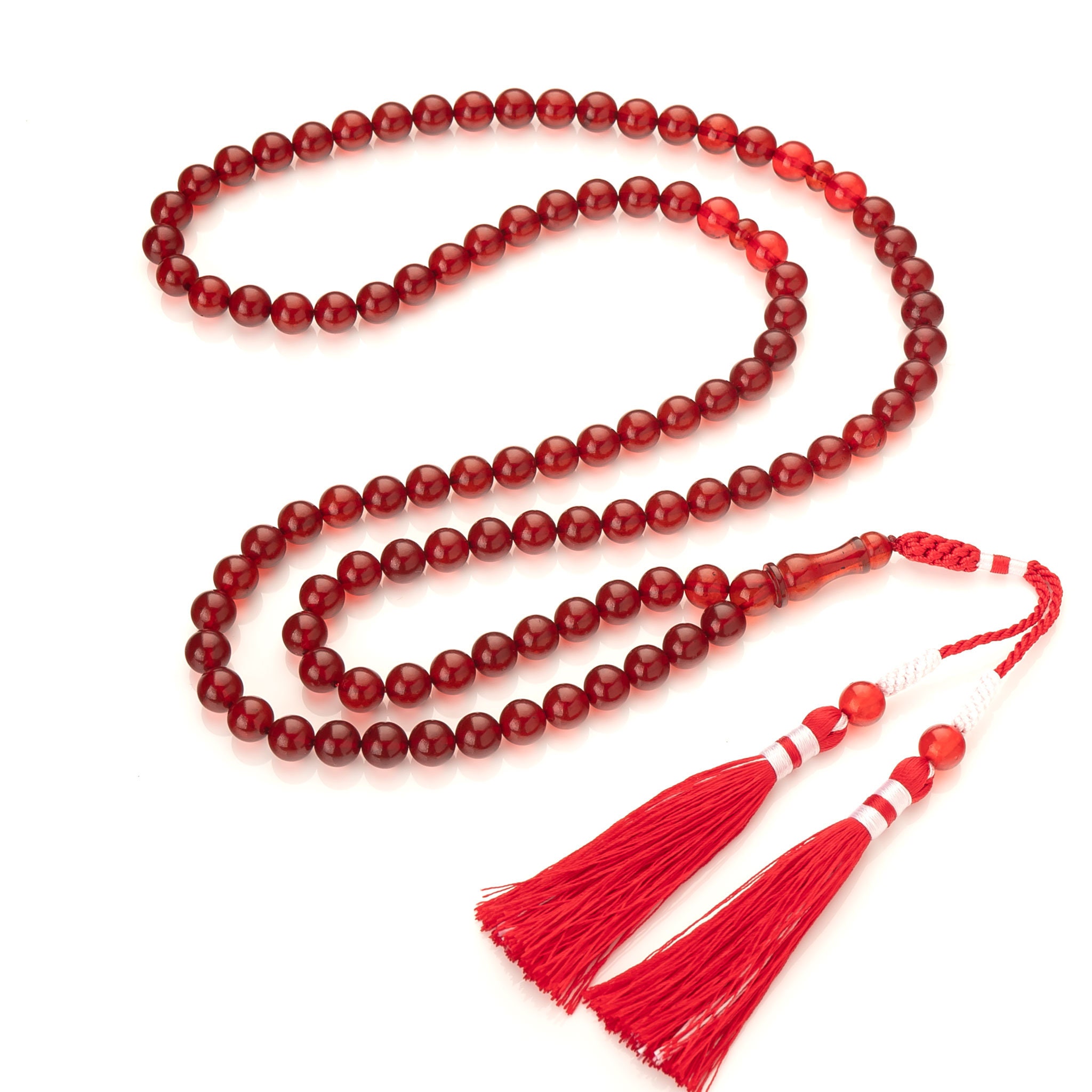 Amber Misbaha-99 Islamic Prayer Beads 48g,-amber Tasbih-handmade - Etsy