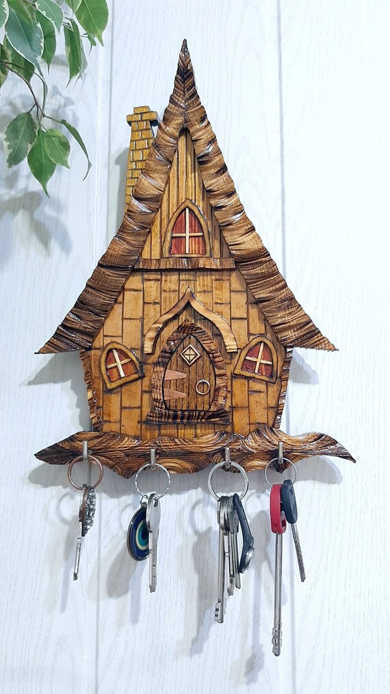 Wall Key Rack Family Key Rack Wood Key Holder Key Rack - Etsy