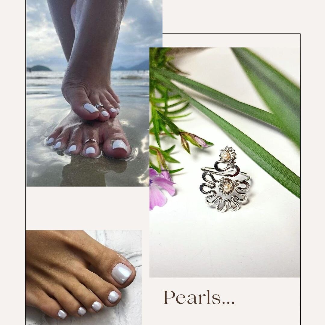 Flower Toe Ring, Silver Toe Ring, Boho Tiny Ring, Adjustable Ring ...