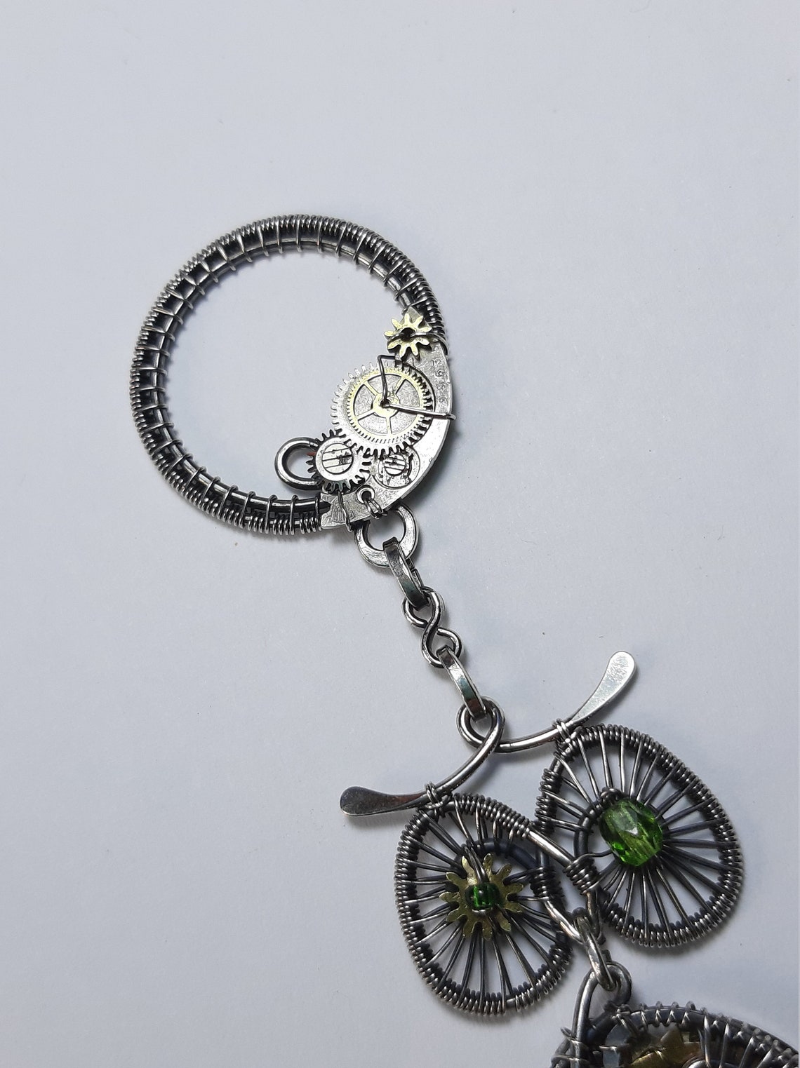 Steampunk Owl Keychain Owl Jewelry Clockwork Owl Steampunk - Etsy