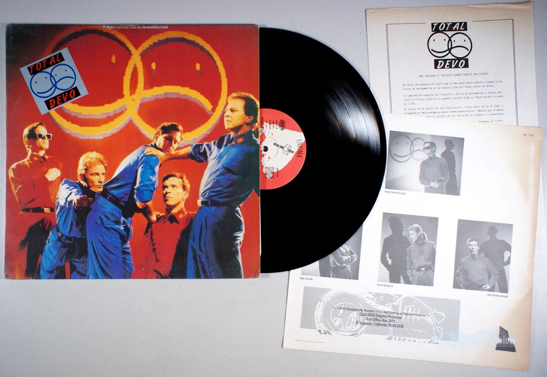 Devo Total 1988 Vinyl LP IMPORT Disco Dancer - Etsy