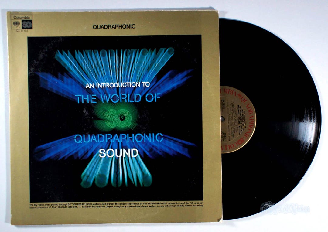 An Introduction to the World of SQ Quadraphonic Sound (1973) Vinyl LP ...
