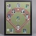 Baseball Display Board: Trading Card Sports Field Frame 22x28 - Etsy