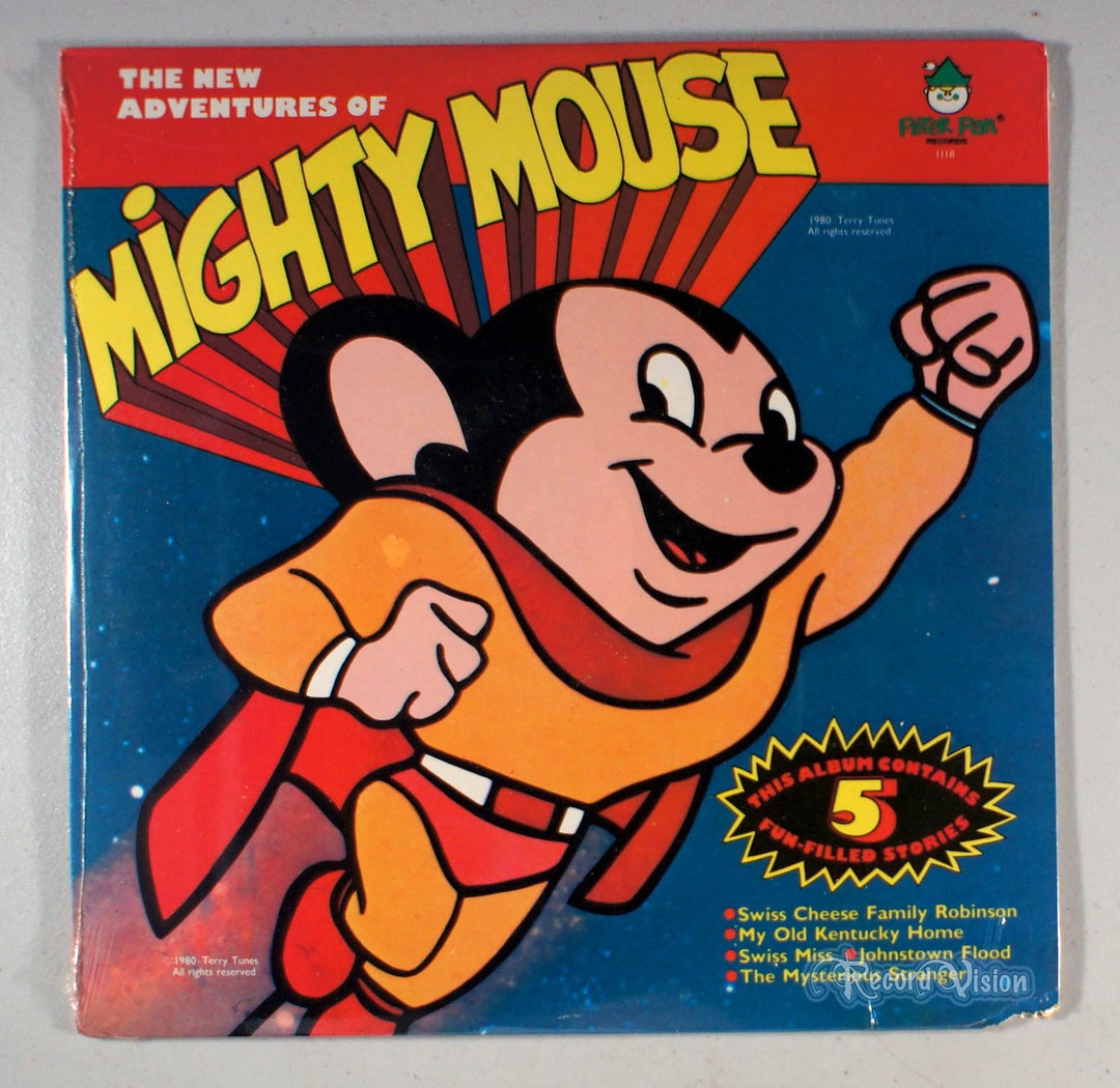 Mighty Mouse the New Adventures of 1980 SEALED Vinyl LP - Etsy