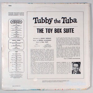 Peter Pan Records - Tubby the Tuba (1972) [SEALED] Vinyl LP - Toy Box ...