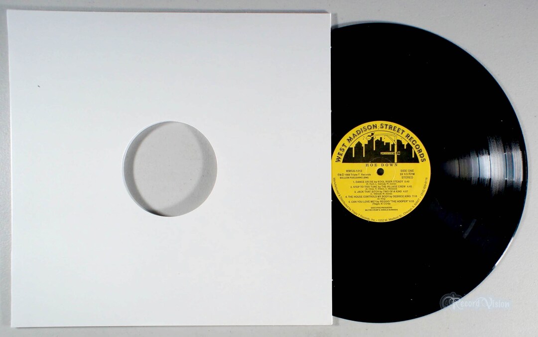 Hoe-down 1988 Vinyl LP West Madison, Chicago, Tyree Cooper, Kool Rock ...