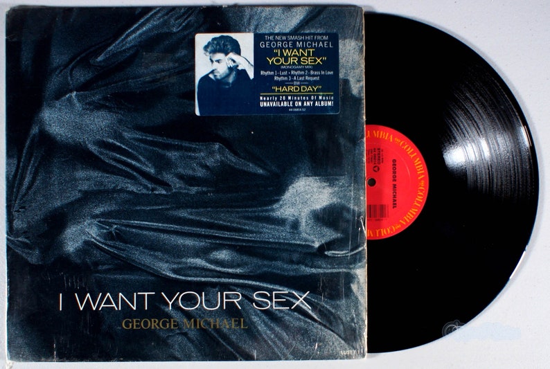 George Michael I Want Your Sex 1987 Vinyl 12 Single Etsy