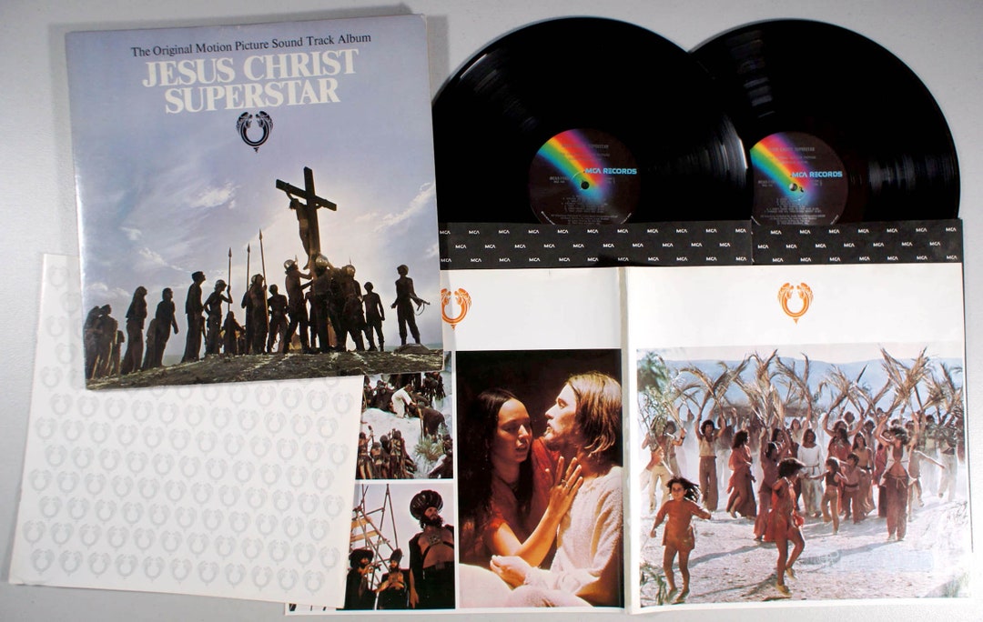 Jesus Christ Superstar movie 1973 2-LP Vinyl Booklets Soundtrack - Etsy