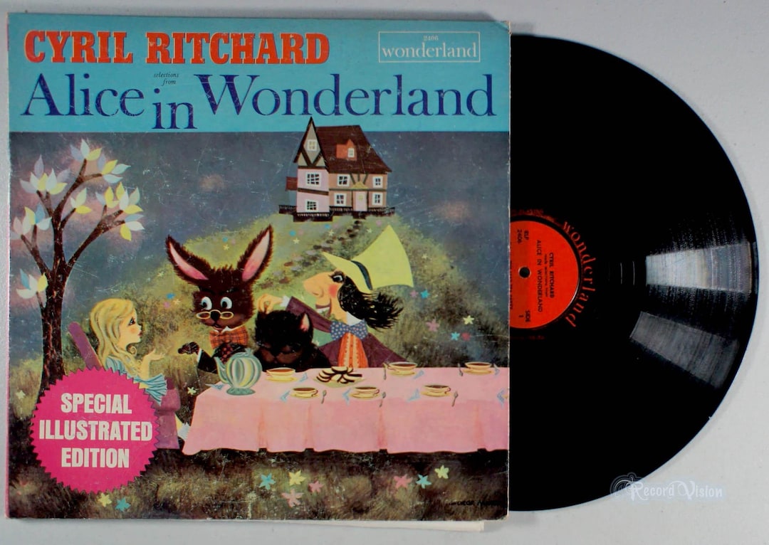 Cyril Ritchard - Alice in Wonderland (1962) Vinyl LP - Mad Tea Party - Etsy