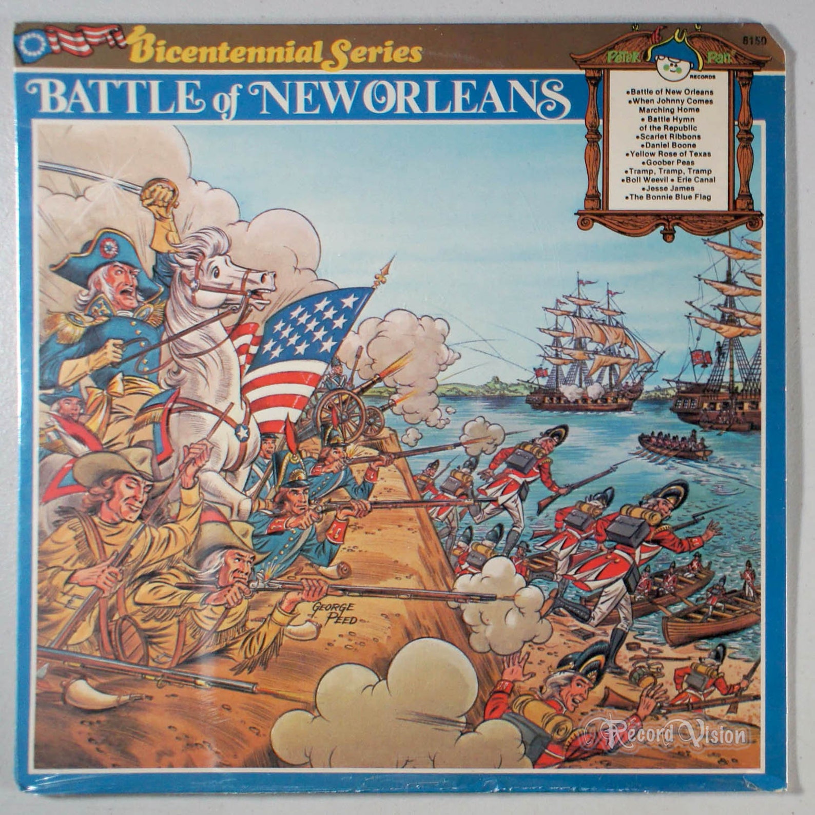 Peter Pan Battle of New Orleans Bicentennial Series 1976 | Etsy