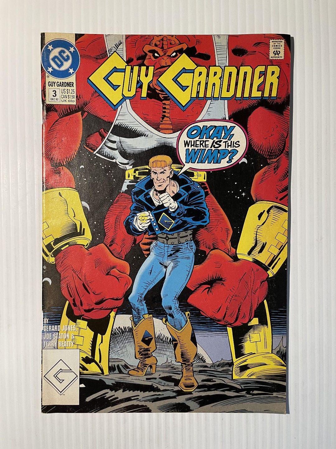Guy Gardner No.3 (1992) DC Comics Gerard Jones, Joe Staton, Terry ...