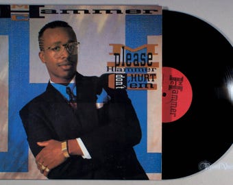 MC Hammer Please Hammer Don't Hurt 'em Orig Vinyl Record Album Lp W ...