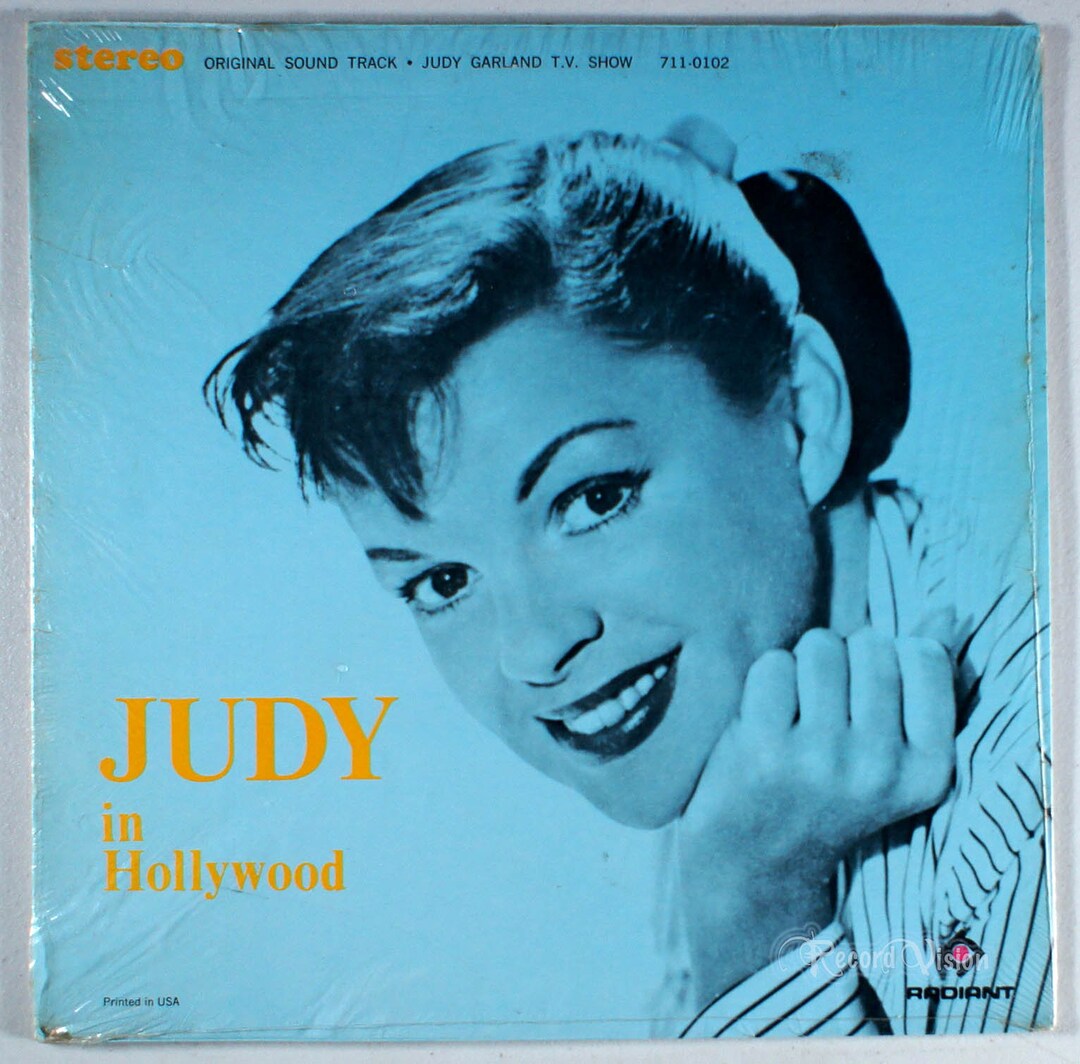 Judy Garland in Hollywood 1970 SEALED Vinyl LP TV Show - Etsy