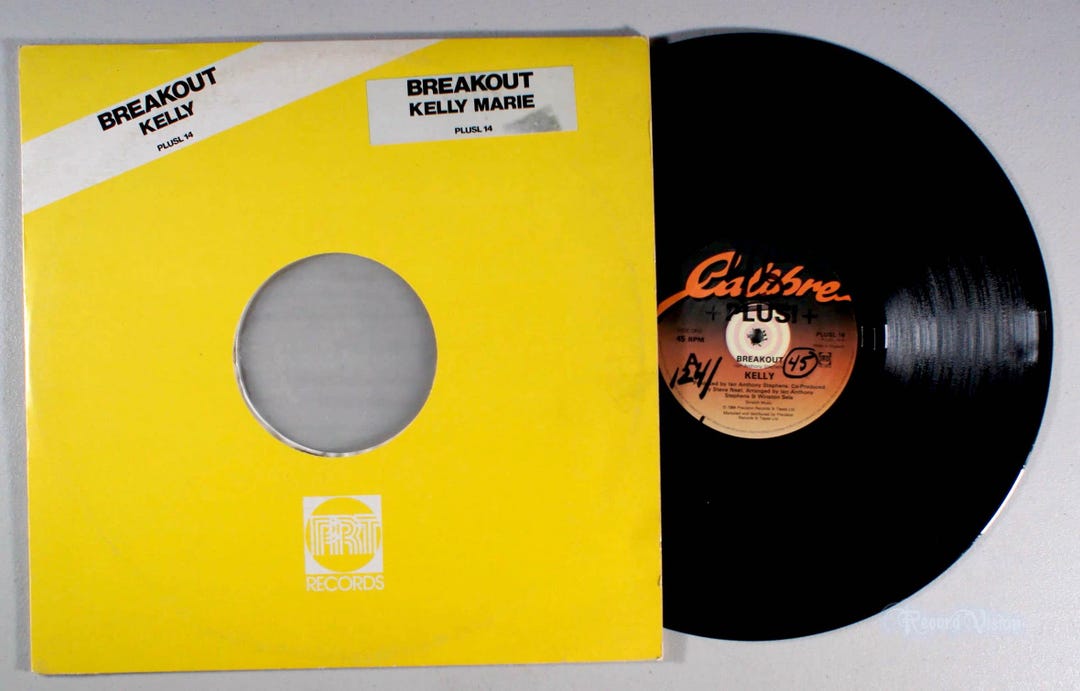 Kelly Marie - Breakout (1984) Vinyl 12" Single - IMPORT - Keli Brown - Etsy