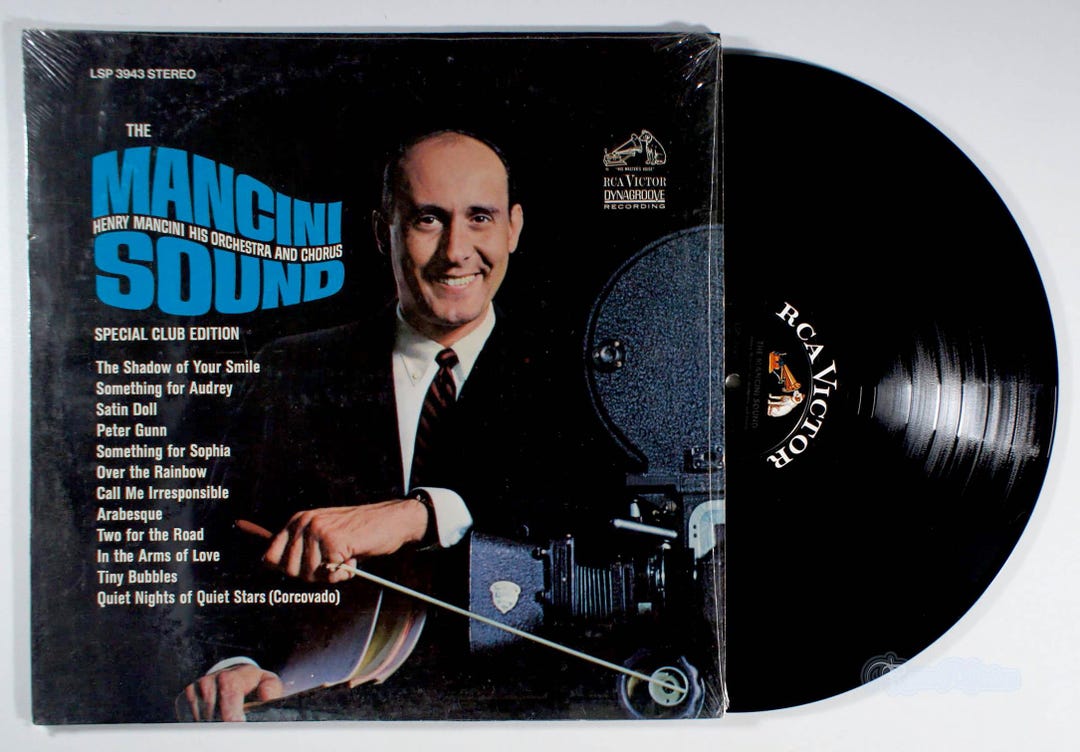 Henry Mancini the Mancini Sound 1968 Vinyl LP Over the Rainbow - Etsy