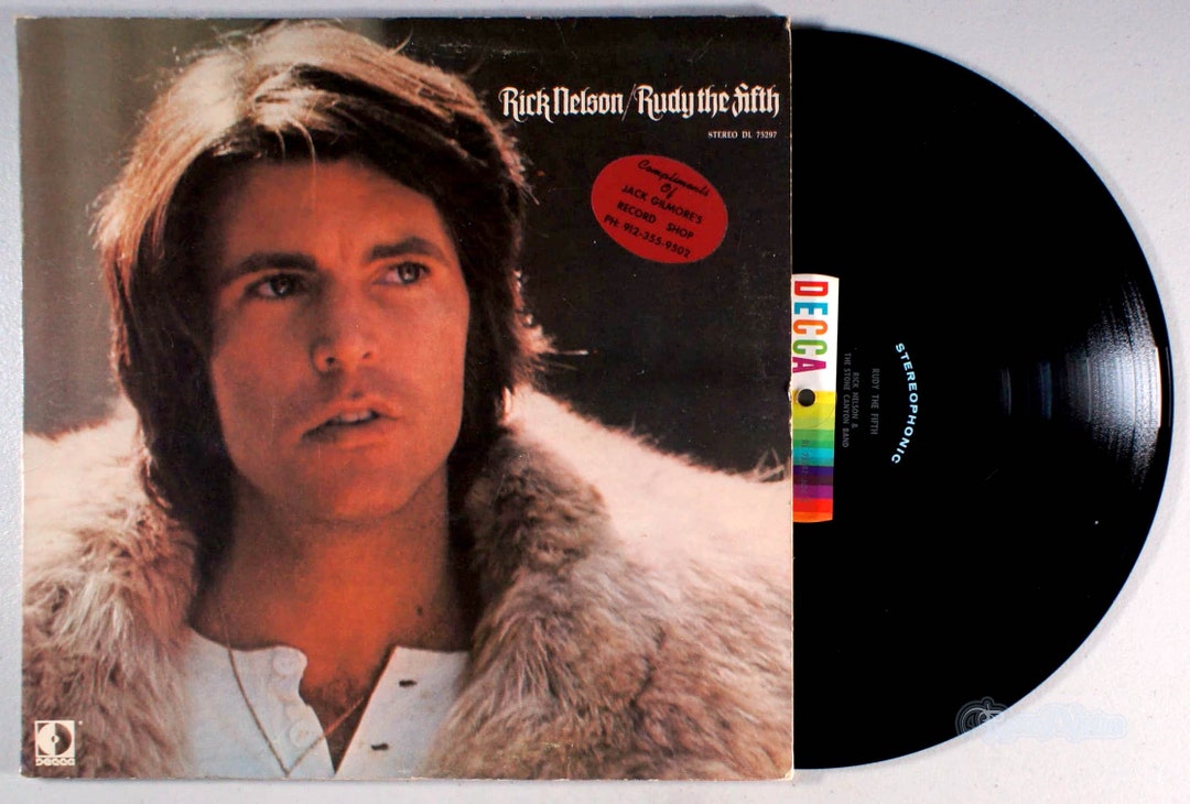 Ricky Nelson Rudy the Fifth 1971 Vinyl LP Rick, the Stone Canyon Band ...