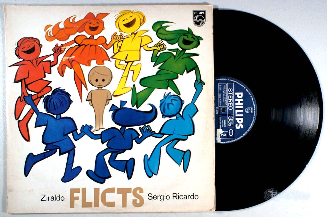 Flicts 1980 Vinyl LP IMPORT Ziraldo, Sergio Ricardo, MPB4, Children ...