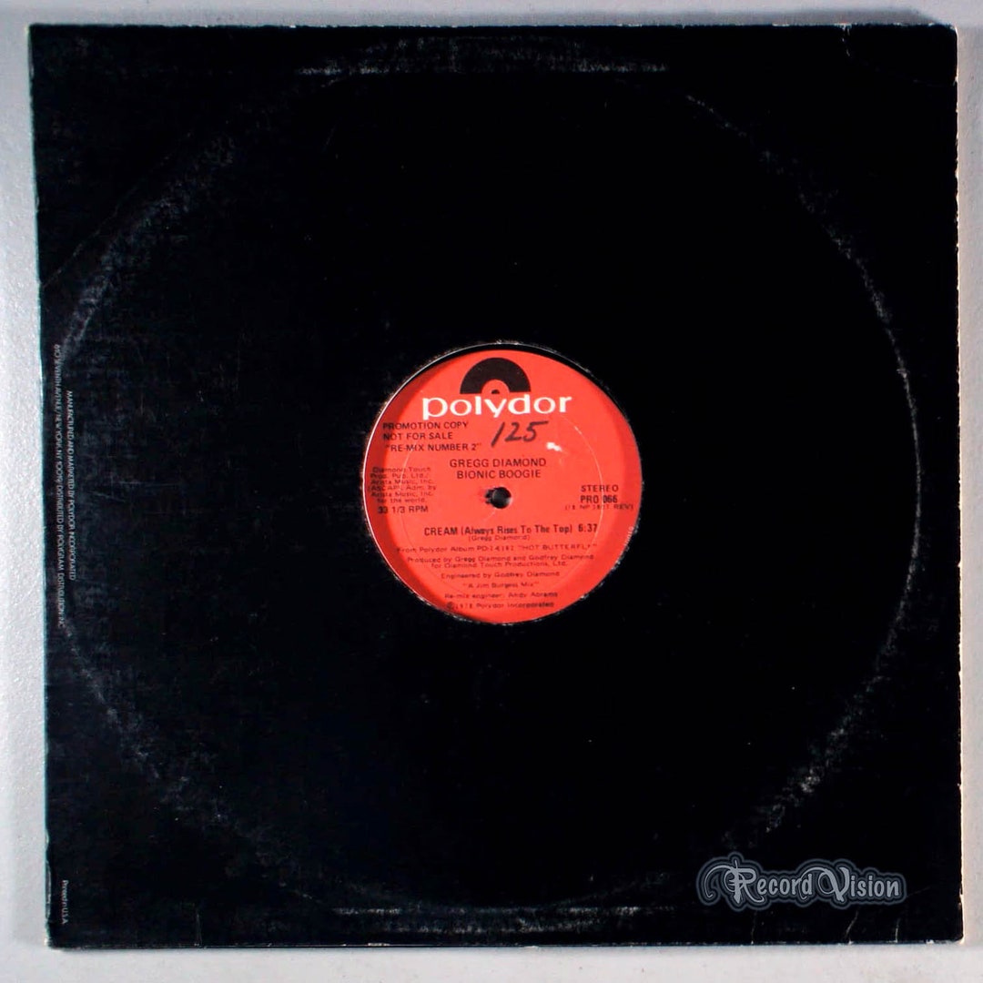 Gregg Diamond Bionic Boogie Cream / Chains 1978 Vinyl 12 Single - Etsy