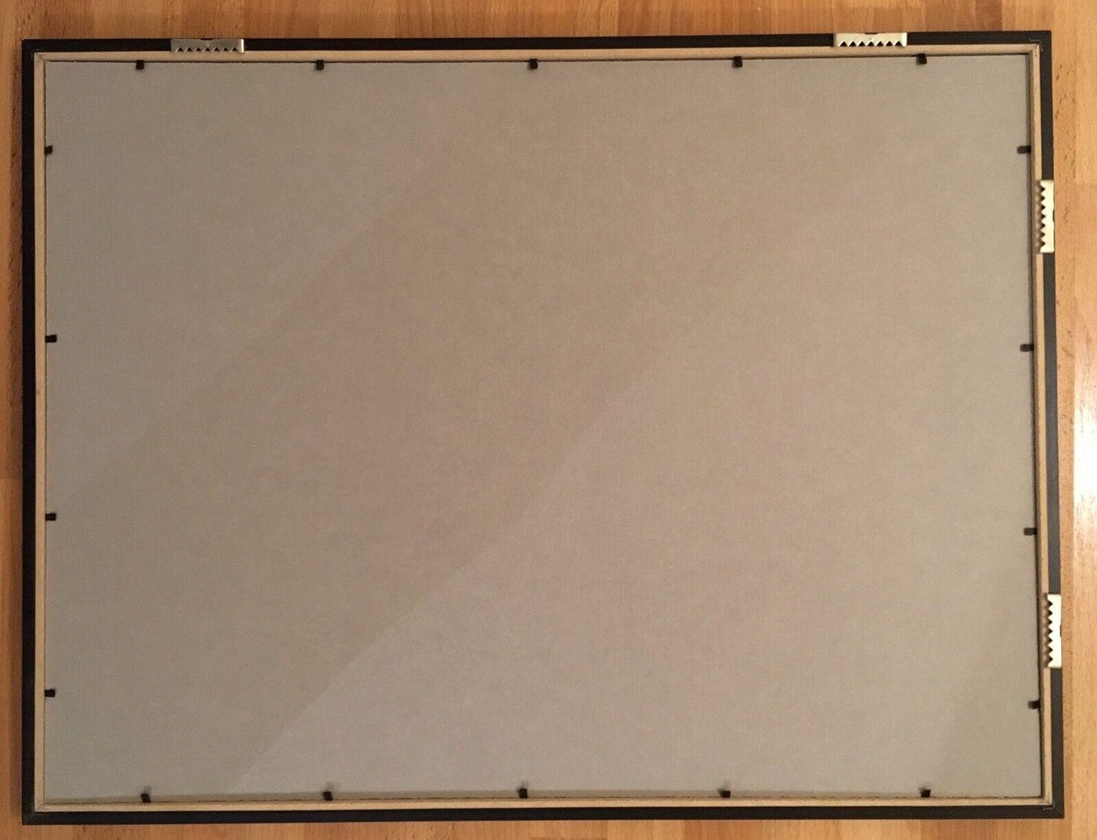 LP Layered Display Wall Frame: 12" Record Cover, Vinyl - Black Wood W ...