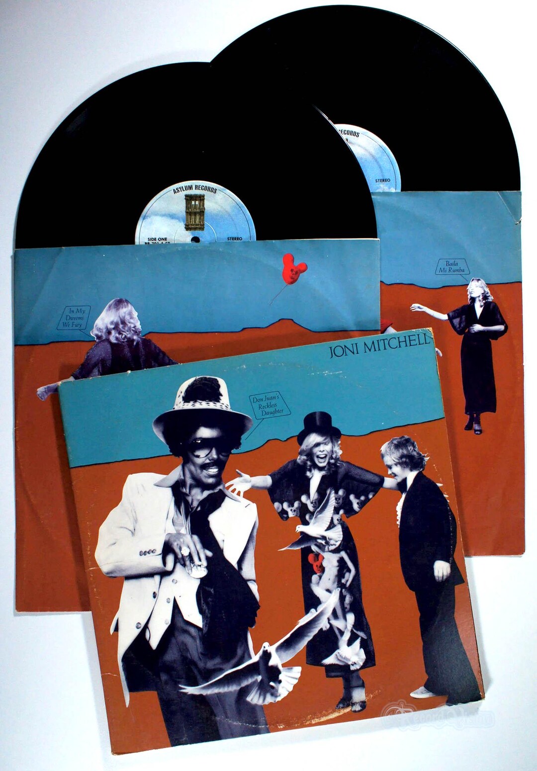 Joni Mitchell - Don Juan's Reckless Daughter (1977) 2-LP Vinyl - Etsy
