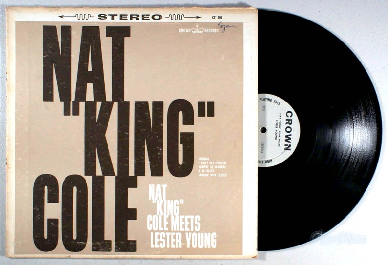 Nat King Cole Meets Lester Young 1963 Vinyl LP - Etsy