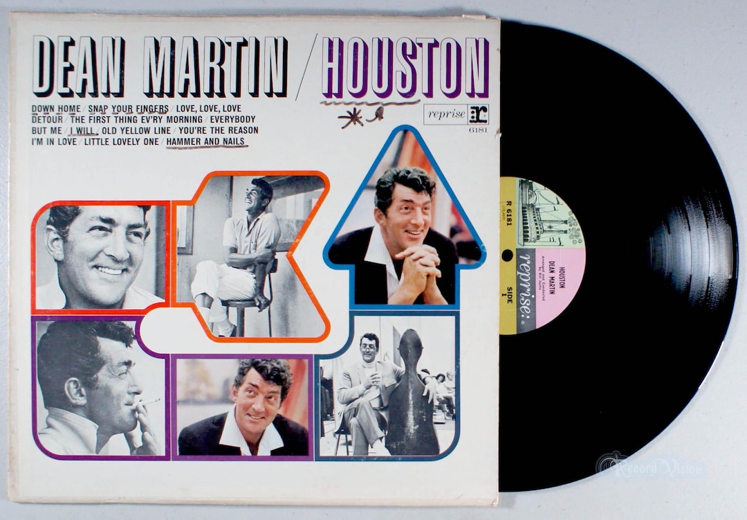 Dean Martin - Houston (1965) Vinyl LP - Etsy