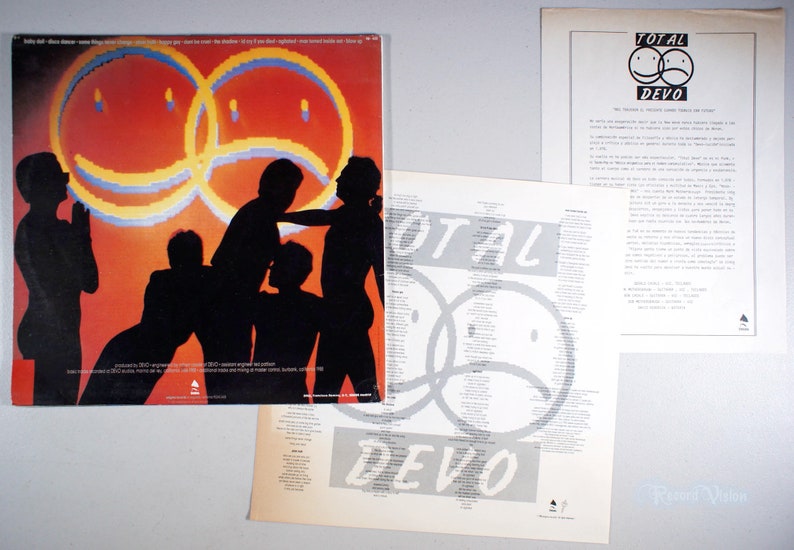 Devo Total 1988 Vinyl LP IMPORT Disco Dancer - Etsy