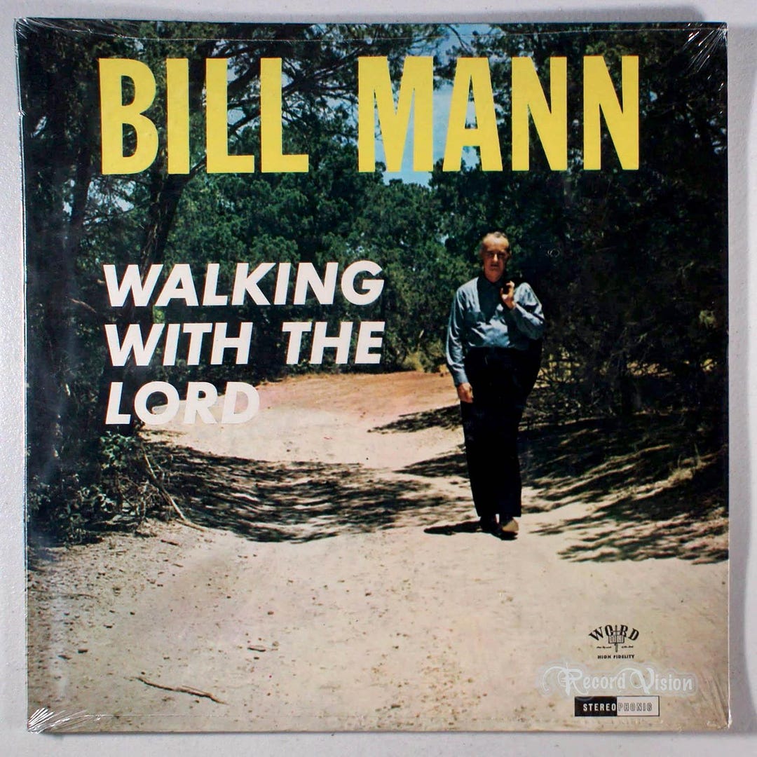 Bill Mann - Walking With the Lord (1961) [SEALED] Vinyl LP - Country ...