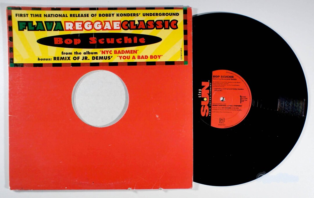 Reverend Baddo - Bop Scuchie (1994) Vinyl 12" Single - Jr Demus, You a ...