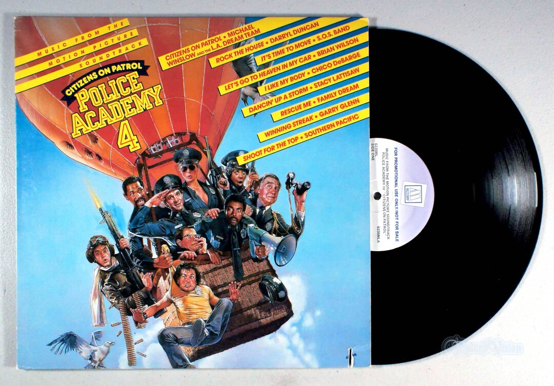 Police Academy 4: Citizens on Patrol 1987 Vinyl LP Soundtrack, Debarge ...
