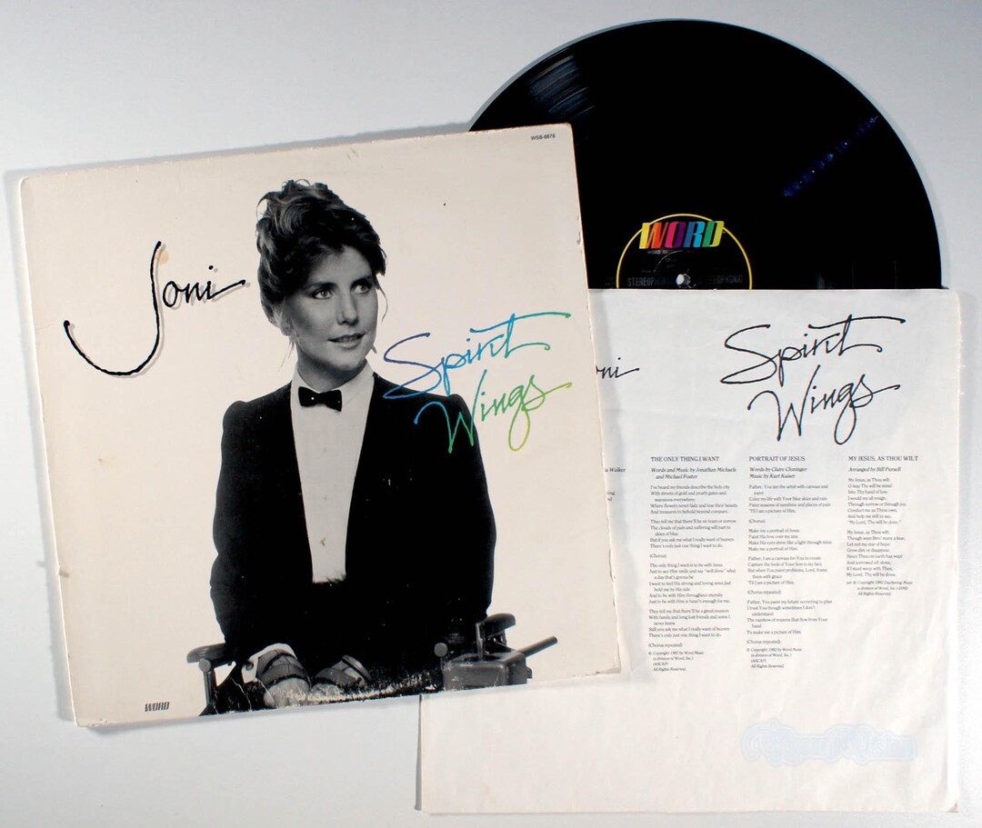 Joni Eareckson Tada - Spirit Wings (1982) Vinyl LP - Christian ...