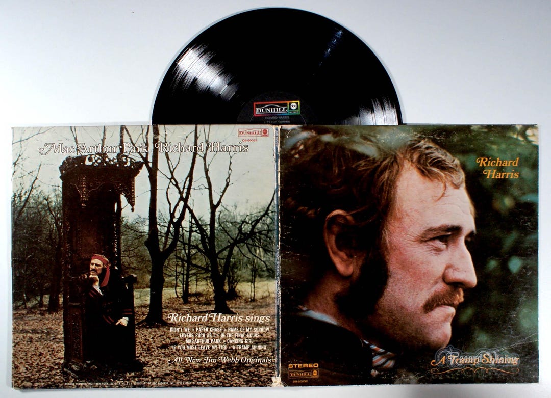 Richard Harris - A Tramp Shining (1968) Vinyl LP - Macarthur Park - Etsy