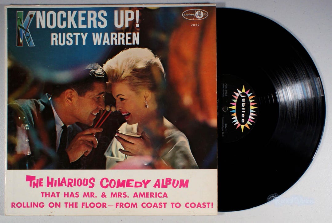 Rusty Warren - Knockers up (1960) Vinyl LP - Stand-up Comedy - Etsy