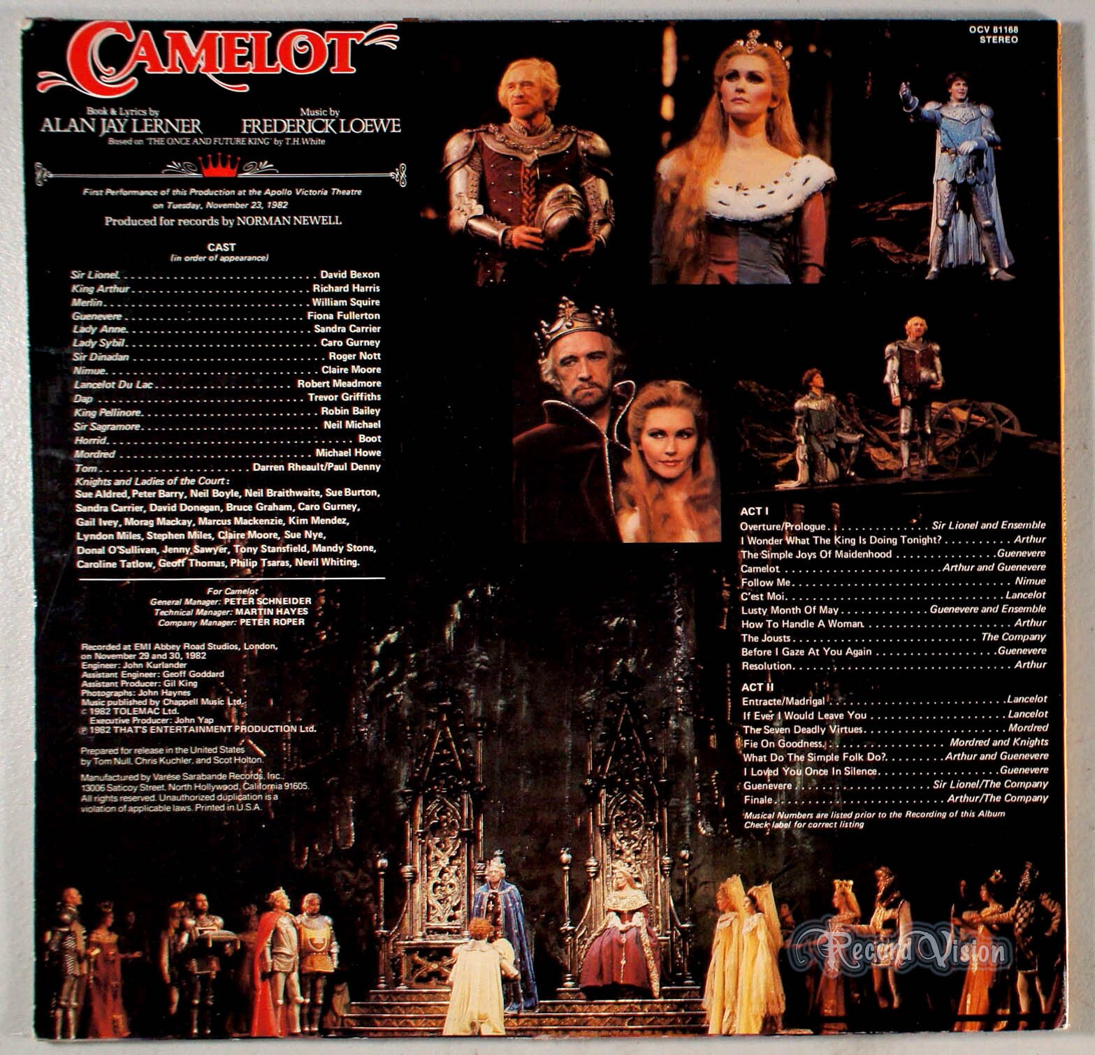 Camelot Dvd Richard Harris