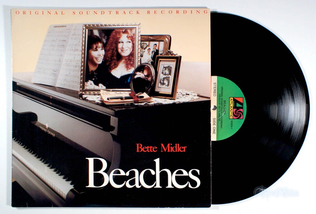 Bette Midler - Beaches (1988) Vinyl LP - Soundtrack, Wind Beneath My ...
