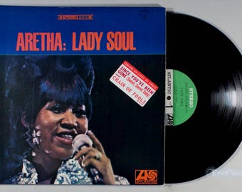RARE, Vintage, Aretha Franklin - "lady Soul", Vinyl LP Record Album ...