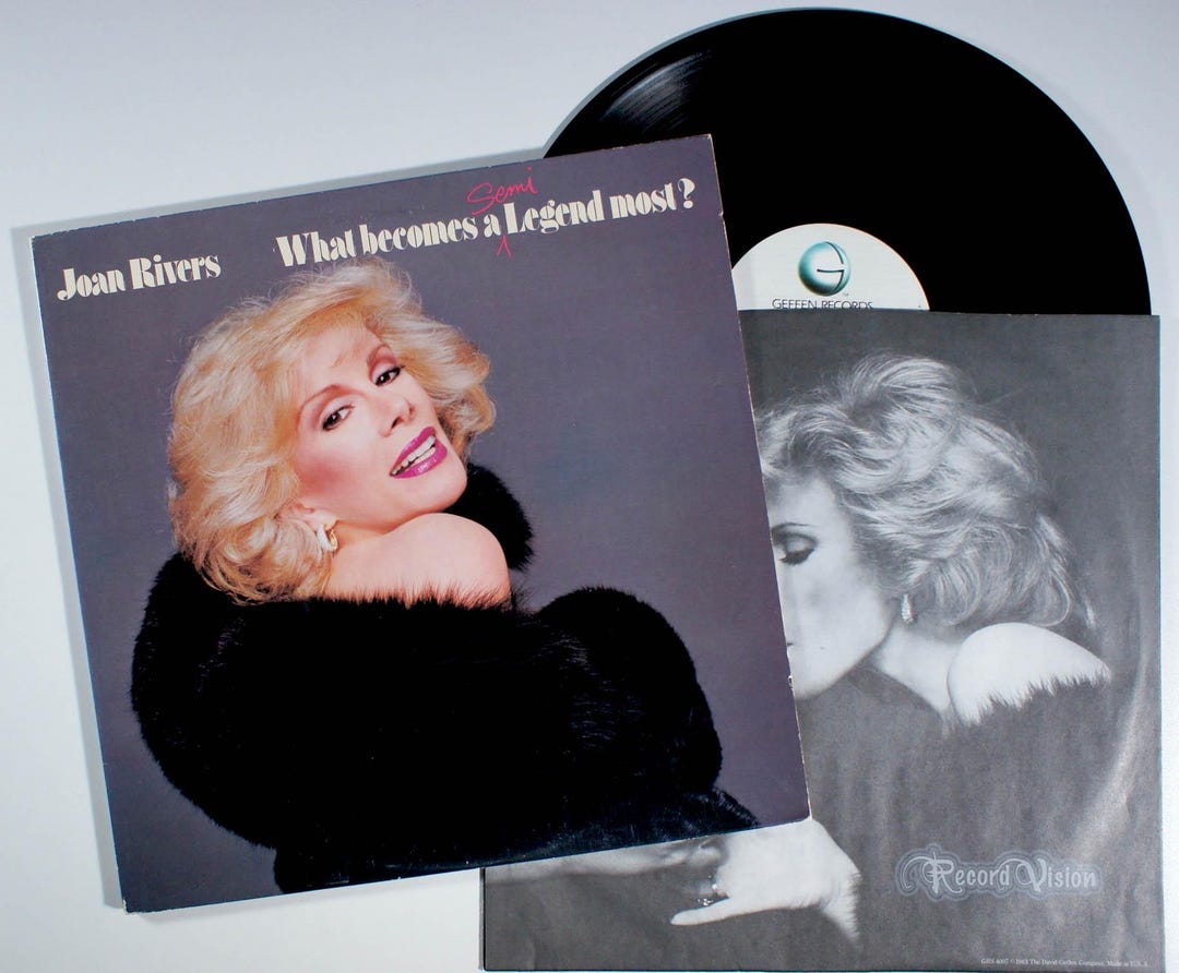 Joan Rivers What Becomes a Semi-legend Most 1983 Vinyl LP Stand-up - Etsy