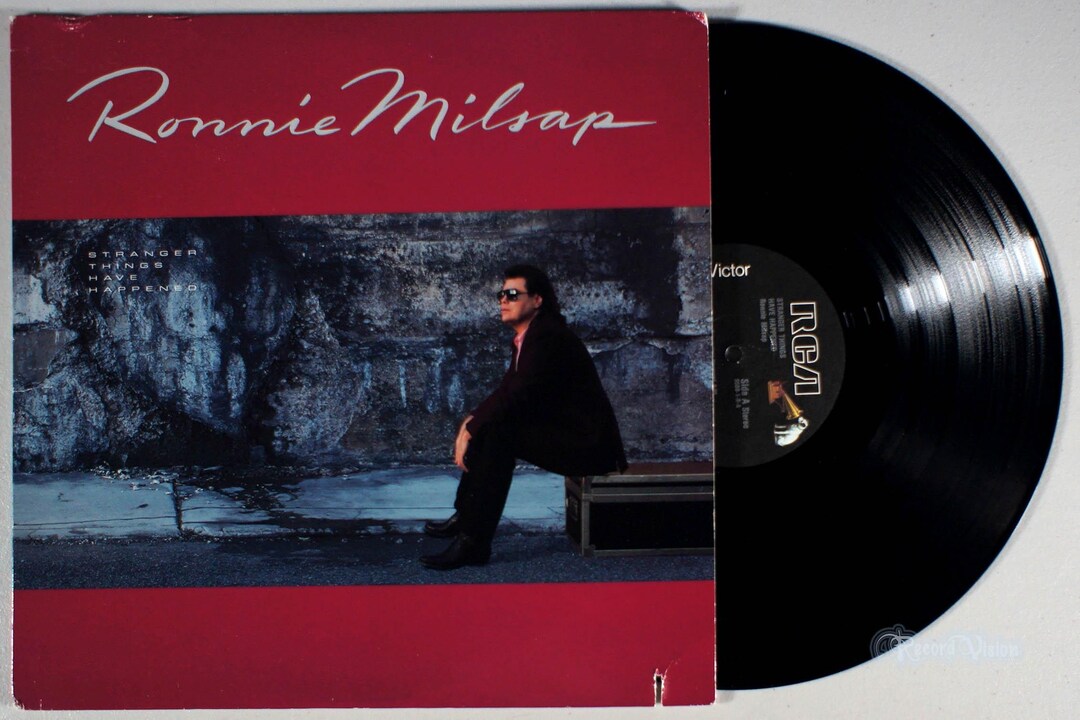Ronnie Milsap - Stranger Have Things Happened (1989) Vinyl LP - Houston ...