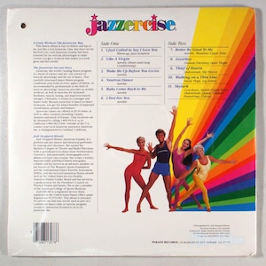 Judi Sheppard Missett - the Jazzercise Workout (1986) [SEALED] Vinyl LP + BOOK - Etsy