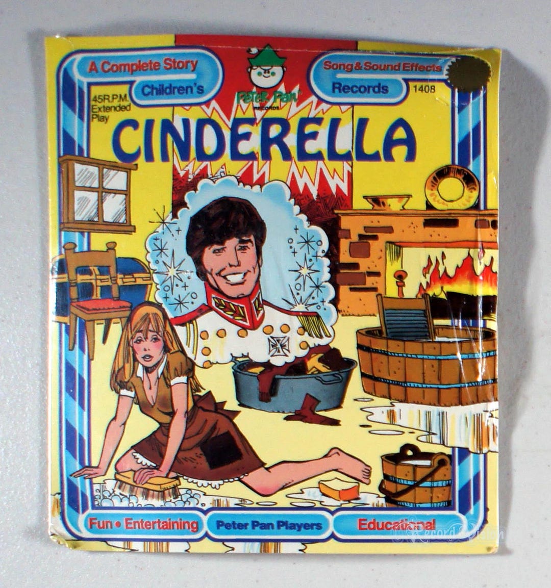 Peter Pan Records - Cinderella (7") (1970) [SEALED] Vinyl 45 - Etsy