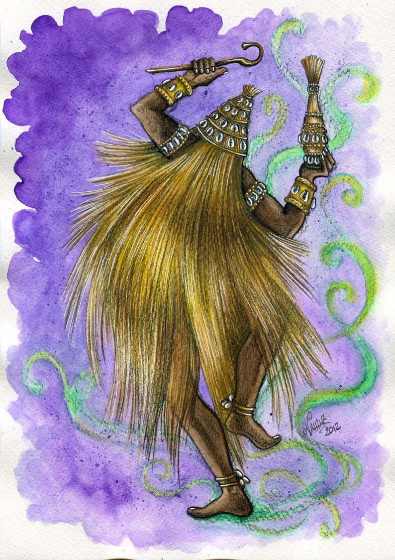 Obaluayè Omolù Babaluayè Ebaluayè Orishas - Etsy