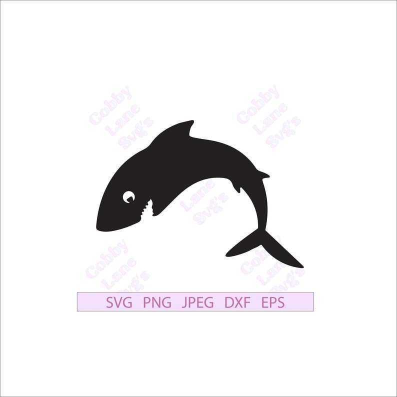 Shark Shark Svg Ocean Ocean Svg Svg Png Jpeg Dxf Eps - Etsy