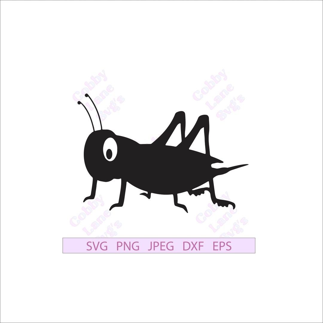 Cricket, Cricket Insect, Cricket Svg, Grasshopper, Grasshopper Svg ...