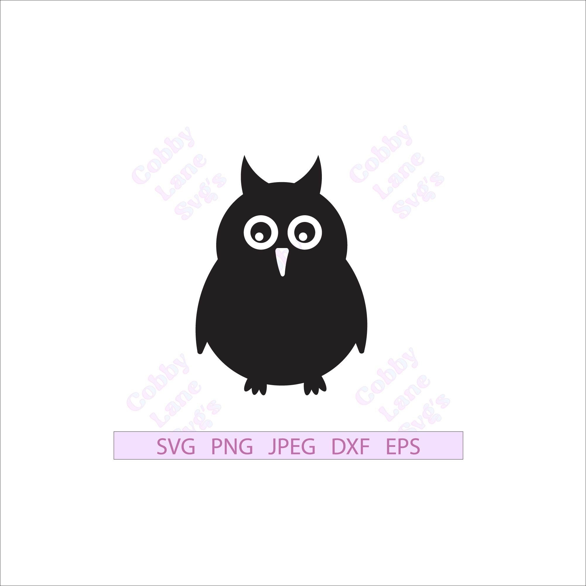 Owl, Owl Svg, Bird, Bird Svg, Night Owl, Svg, Png, Jpeg, Dxf, Eps ...