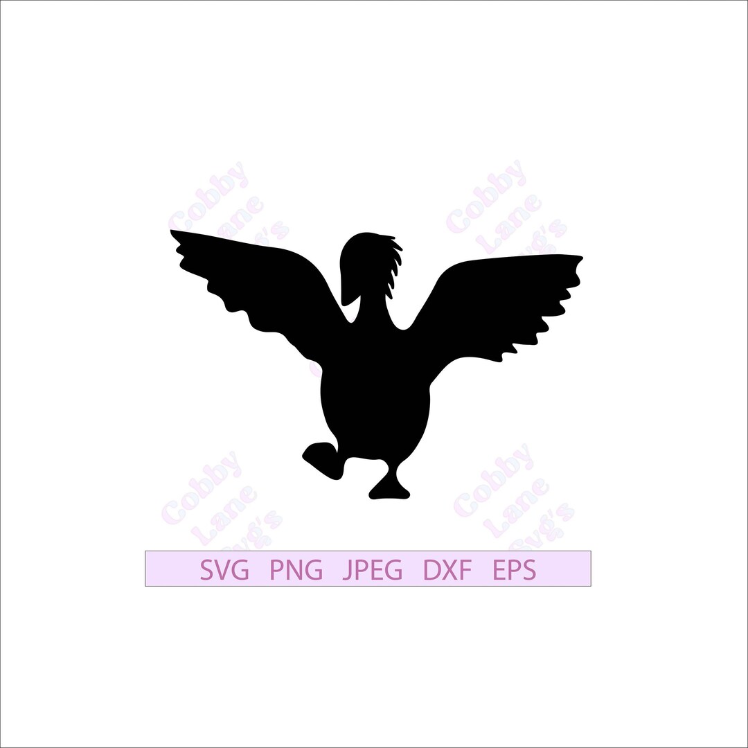 Mad Bird, Mad Bird Svg, Goose, Dodo Bird, Svg, Png, Jpeg, Dxf, Eps ...