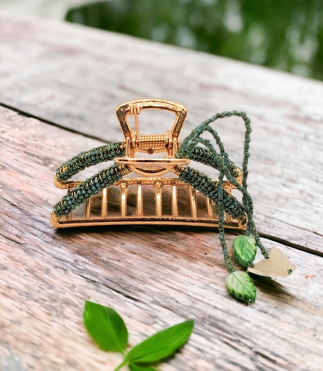 Claw Clips Native American Hair Accessories Beaded Hair Clips ...