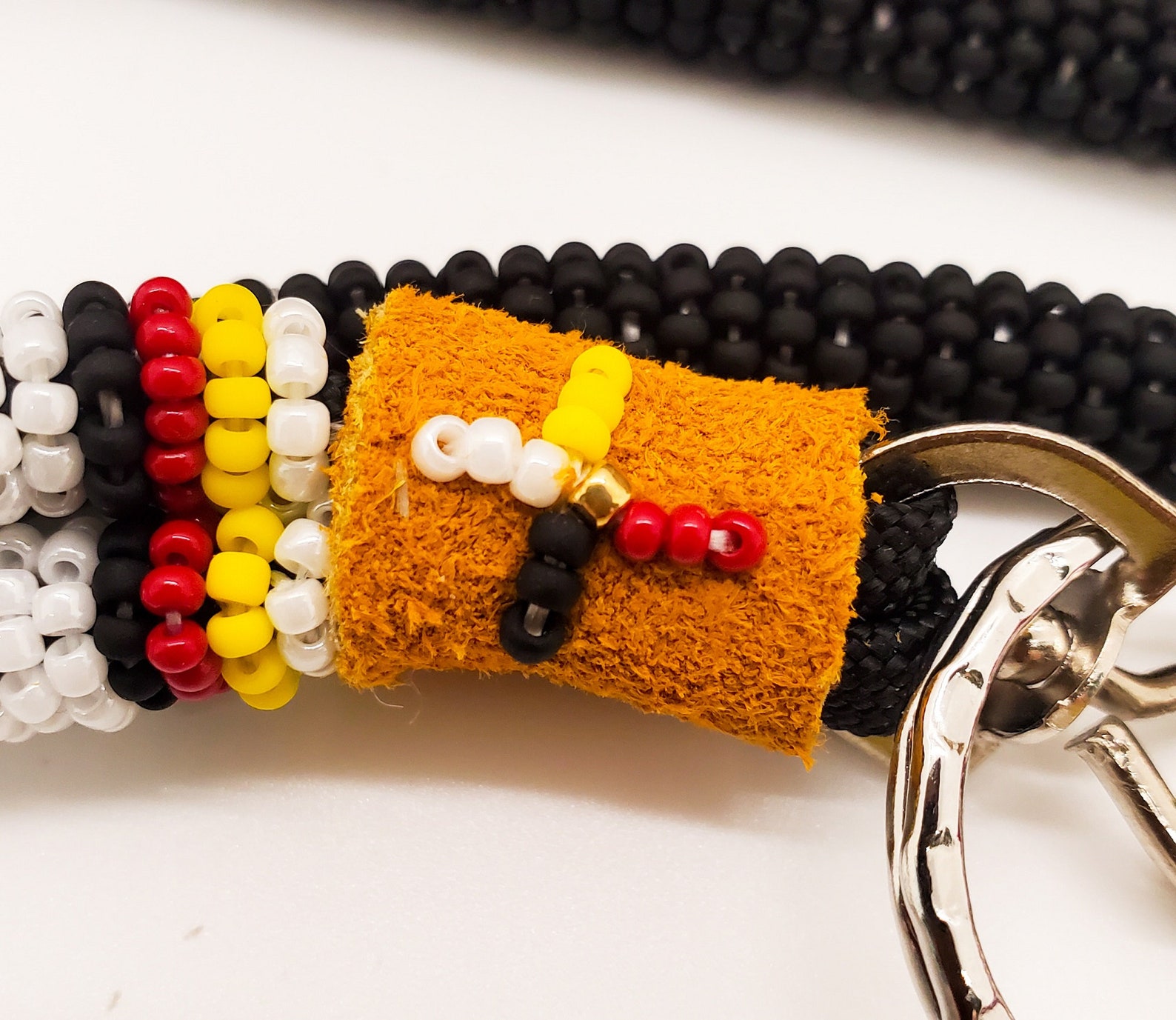 Indigenous Beaded Medicine Wheel Lanyard – Handmade Native American ID ...